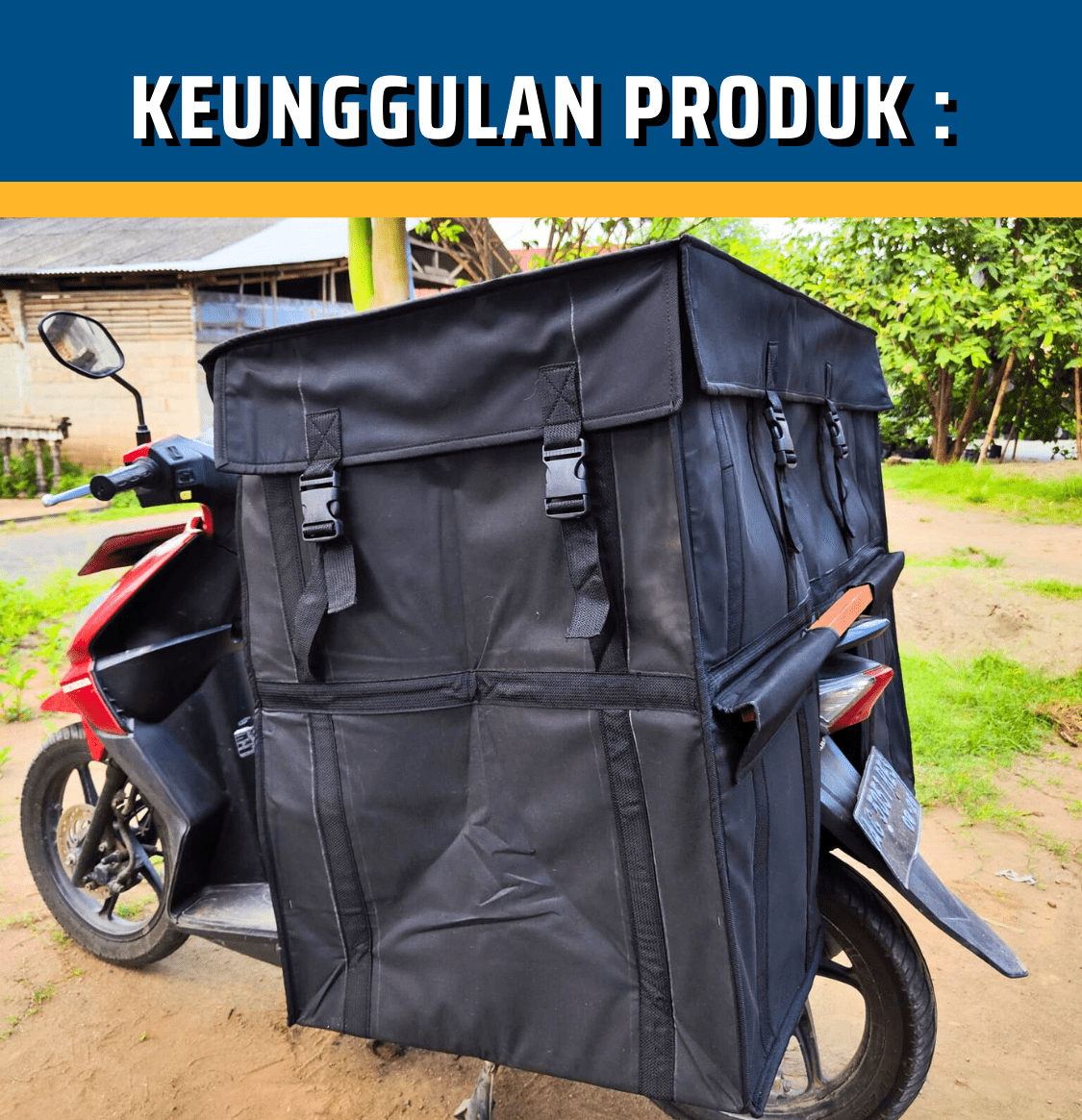 Order - Produsen Tas Pos | Jual Tas Motor Untuk Obrok Kurir